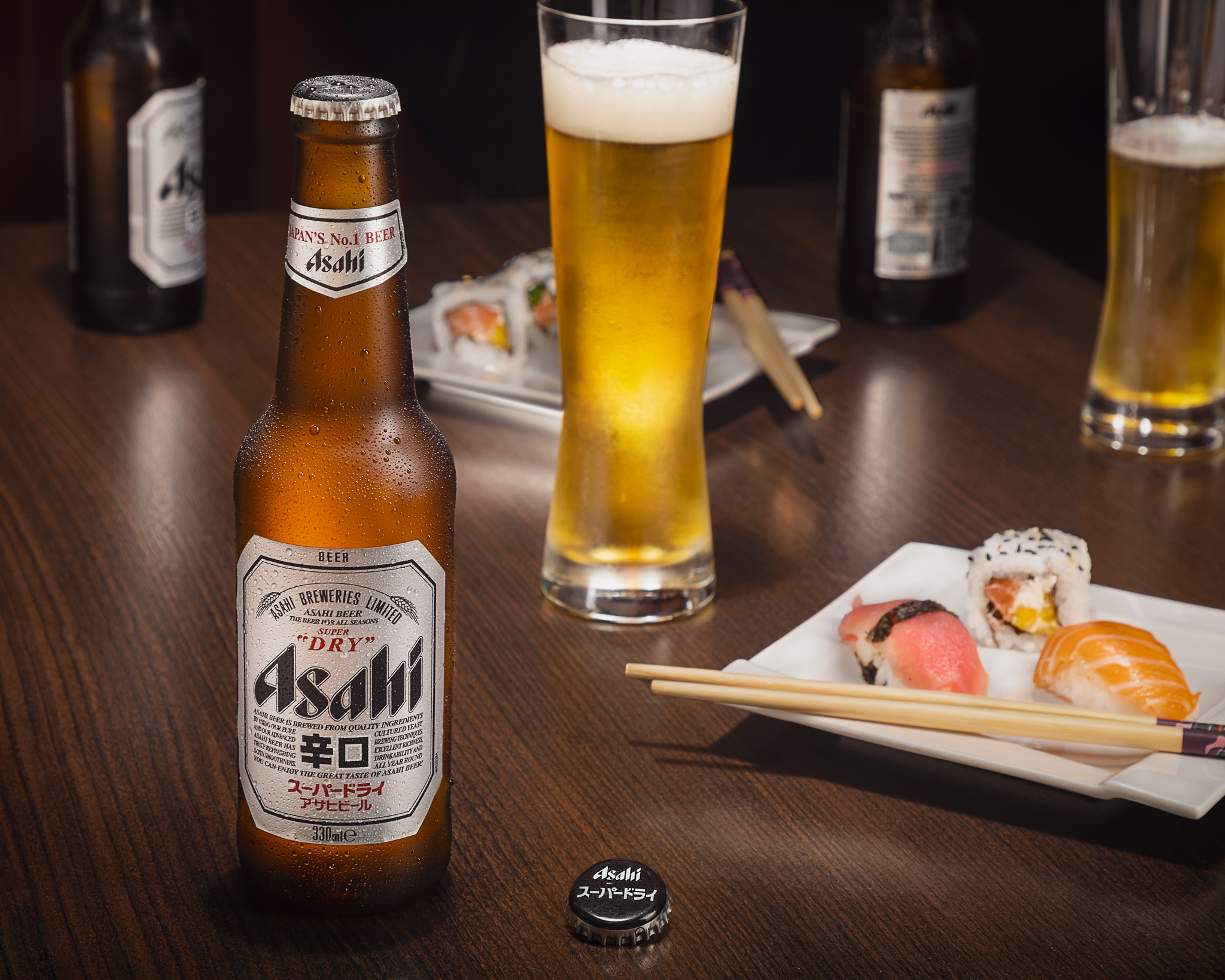 Asahi Super Dry - Bodegón / Fotografía publicitaria de cervezas ...